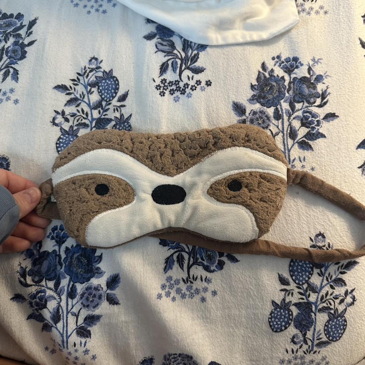AERIE sloth sleeping mask worn good as new after... - Depop