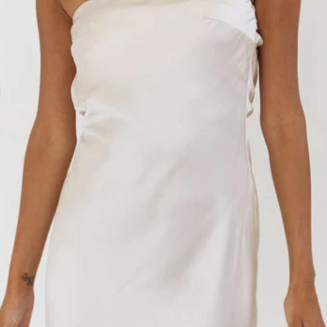 Women's Cream Dress | Depop