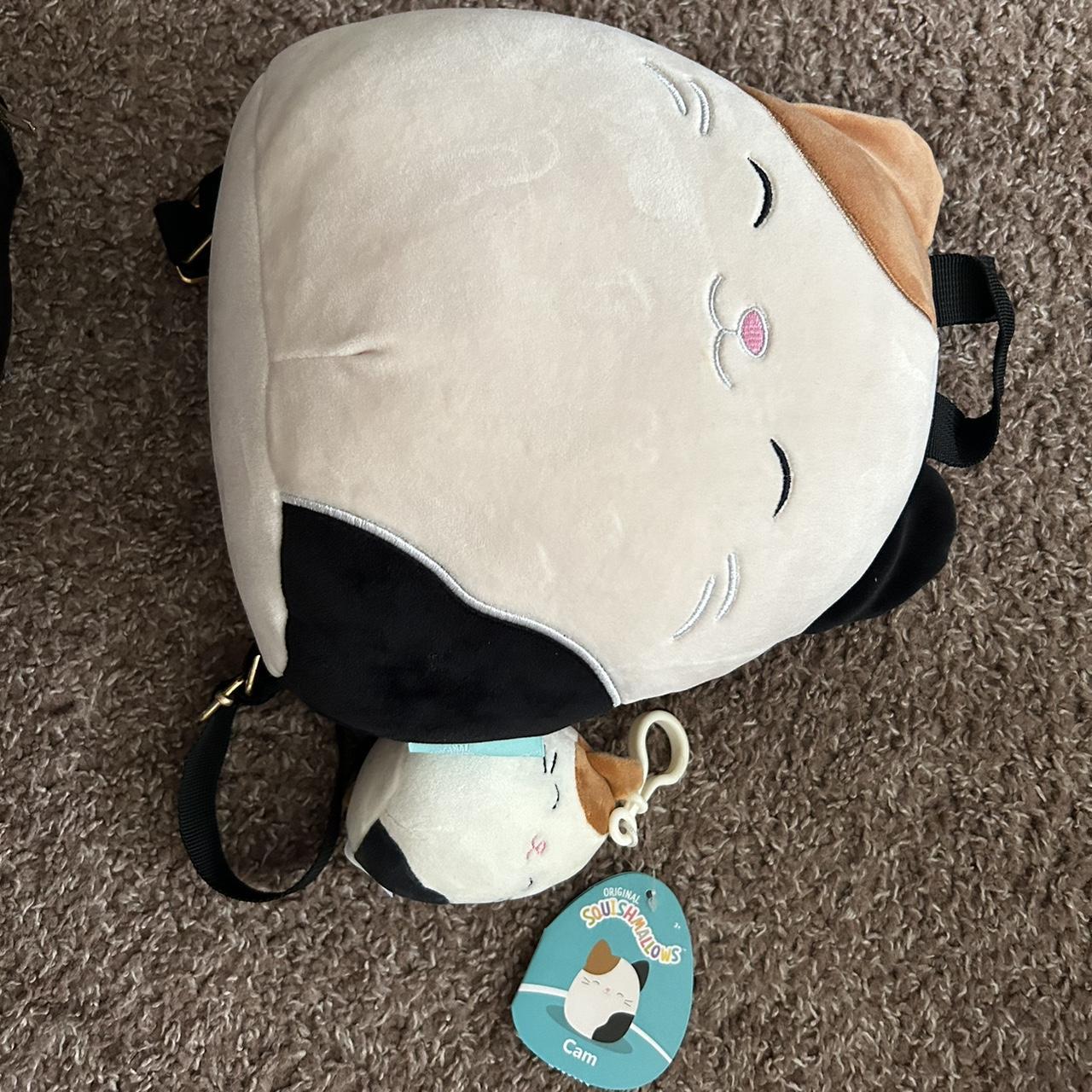 Can the cat squishmallow backpack Only worn once... - Depop