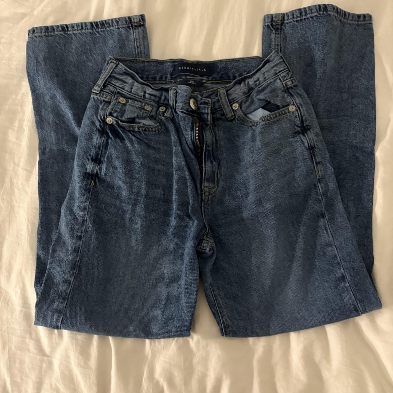 Aeropostale 90s Baggy Jeans. Size 000 Waist 23-25... | Depop