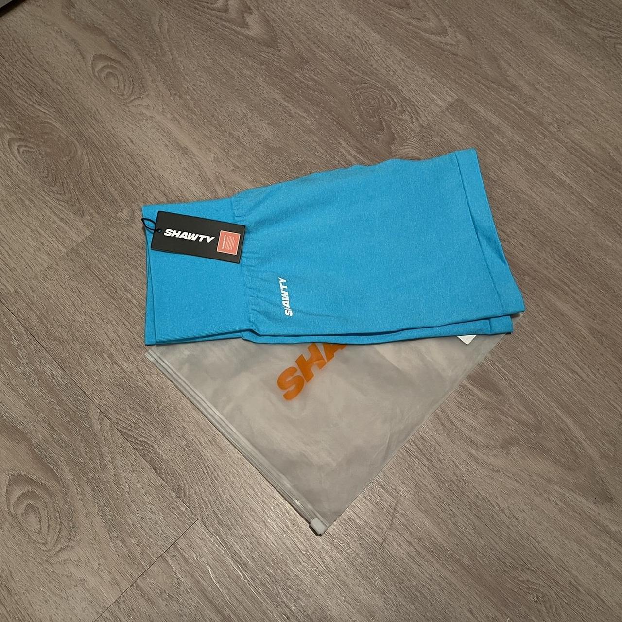 Shawty Gym Shorts Blue #gym #gymshorts #shawty... - Depop