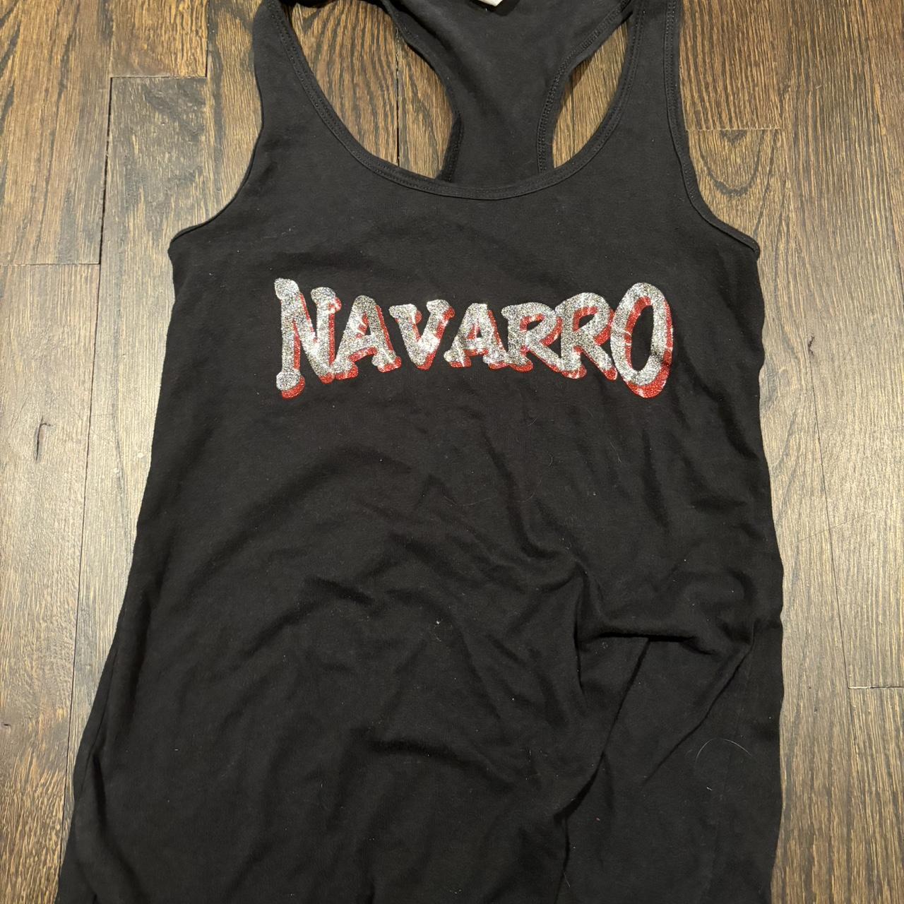 navarro cheer tank top - Depop