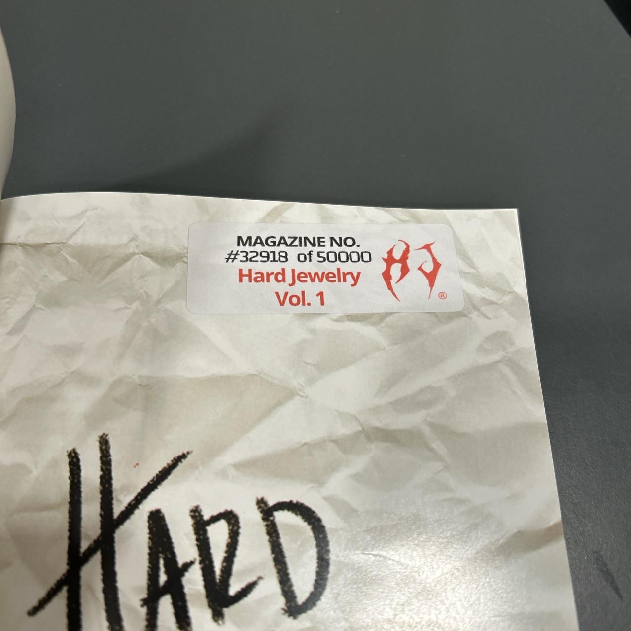 Hard Jewelry Magazine Vol. 1 and stickers Feel free... - Depop