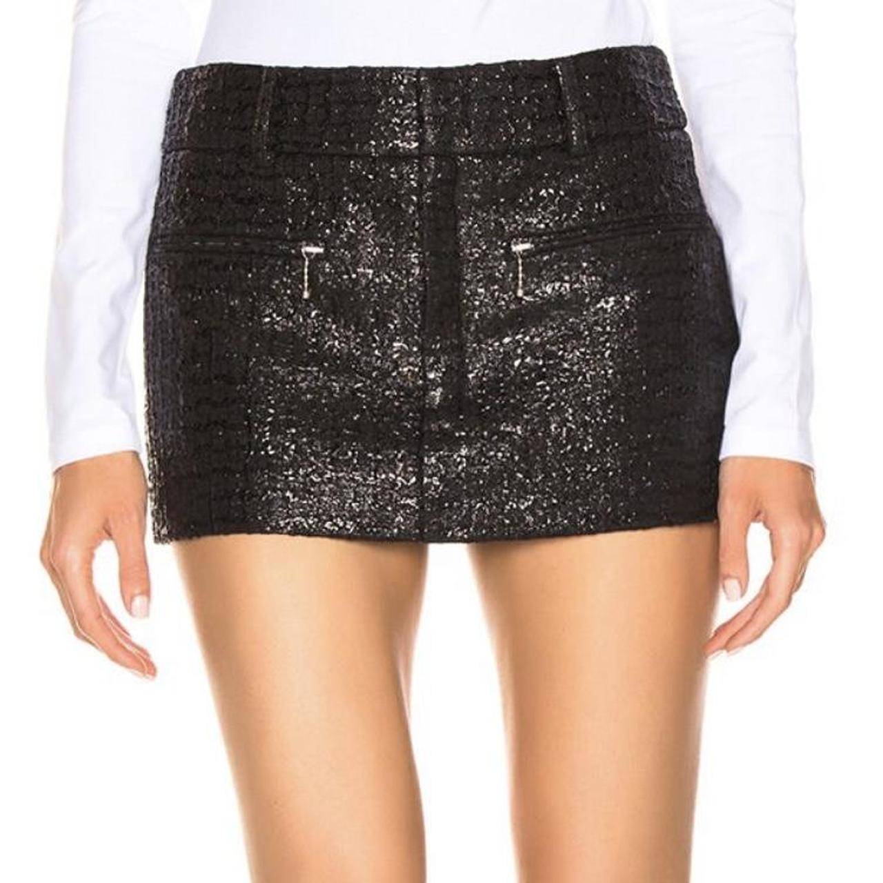 Alexander Wang Sparkle Micro Mini Skirt Very... - Depop
