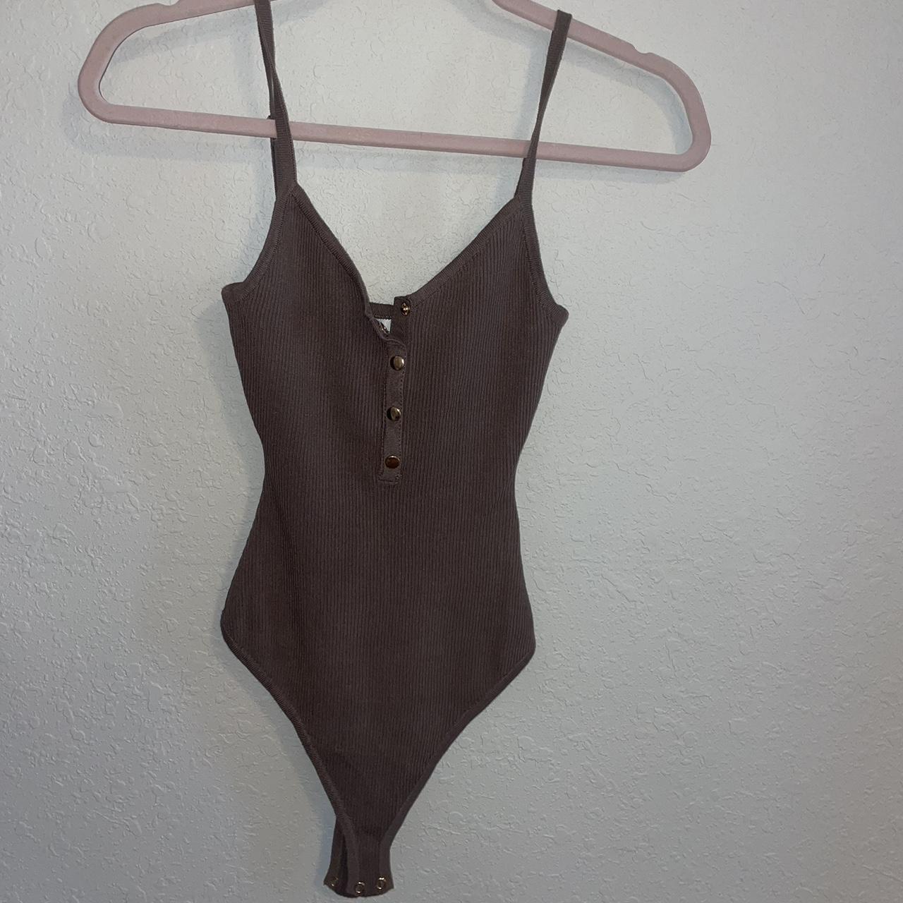 Brown bodysuit. This would be the perfect basic for... - Depop