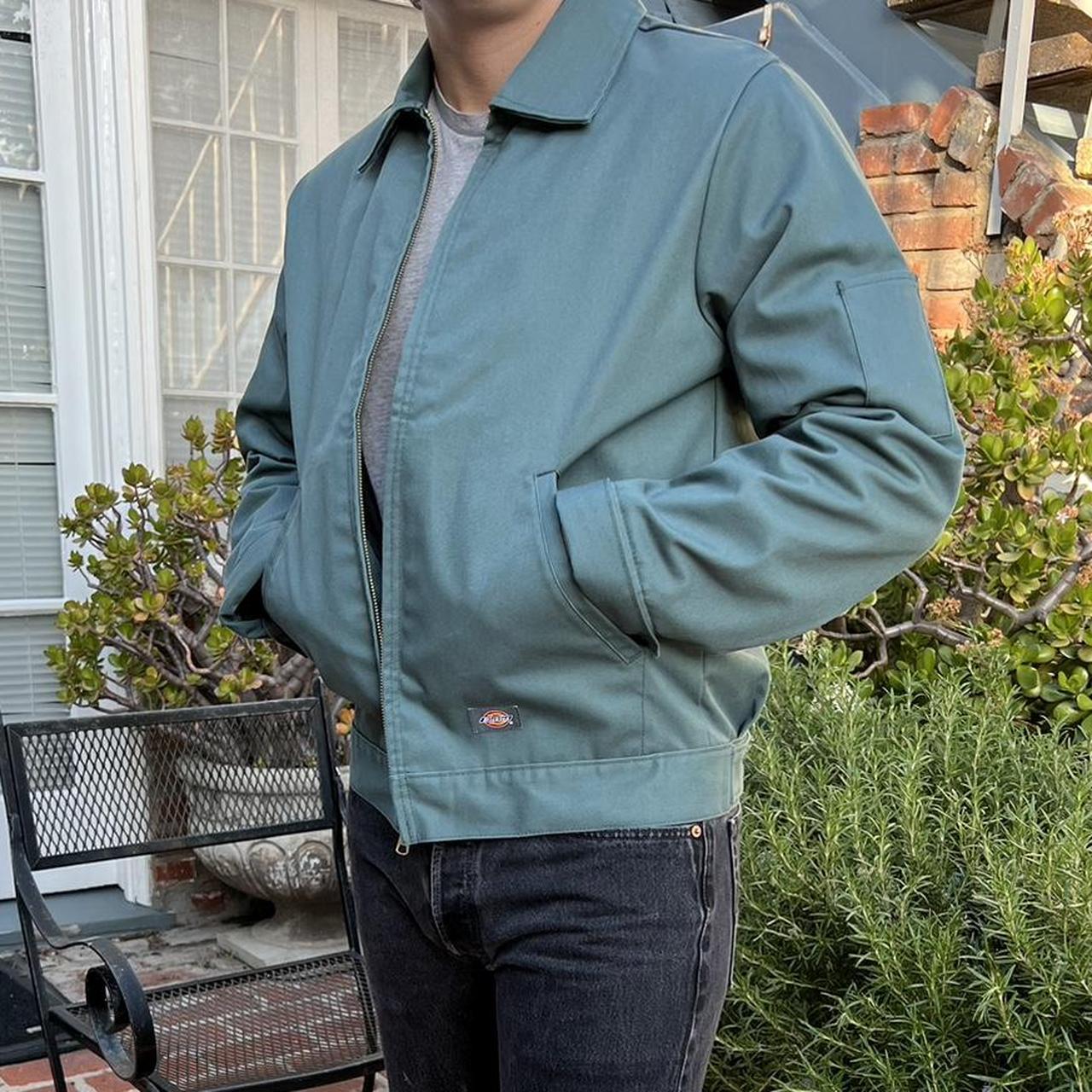 Dickies Men's Blue Jacket | Depop