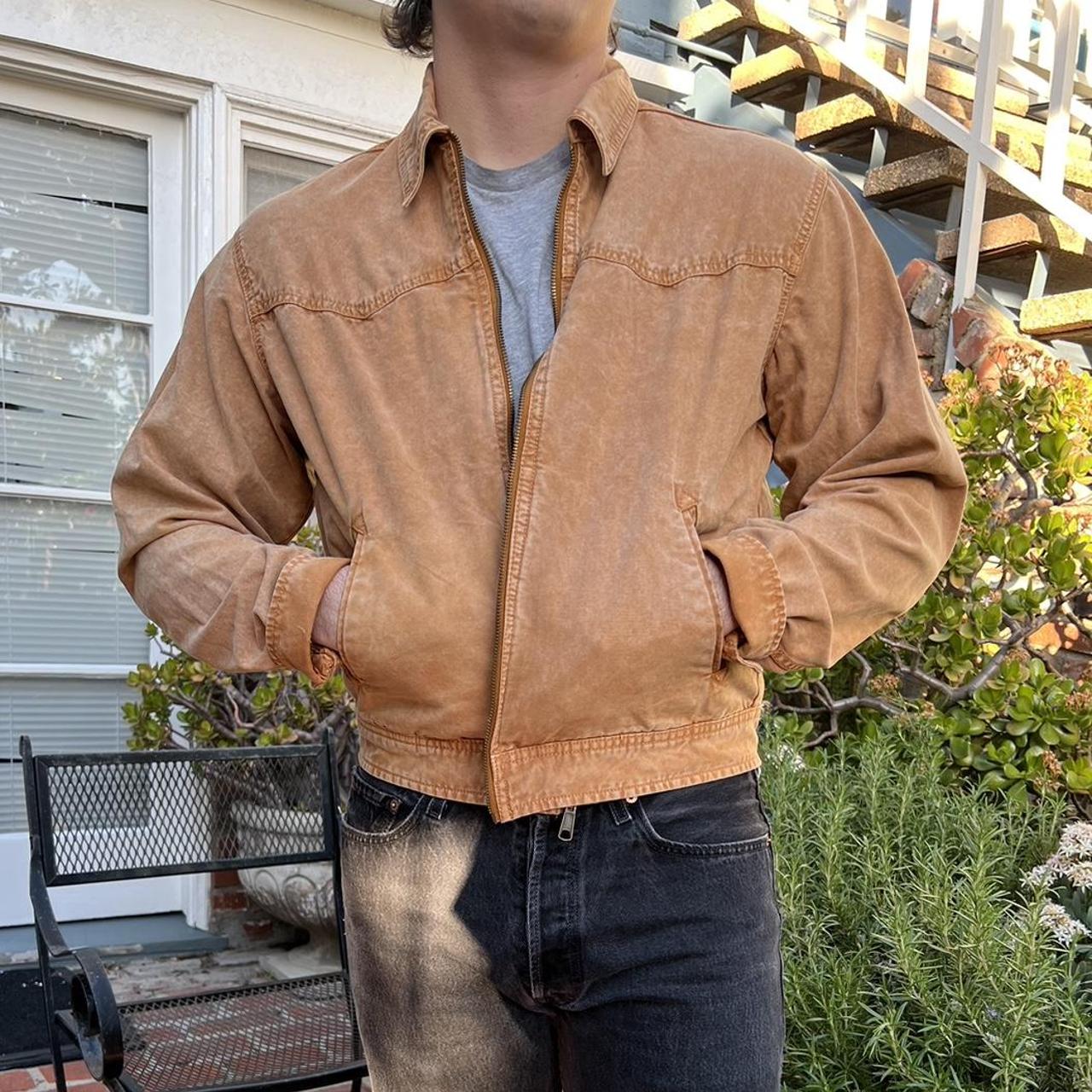 BDG Men's Tan Jacket | Depop