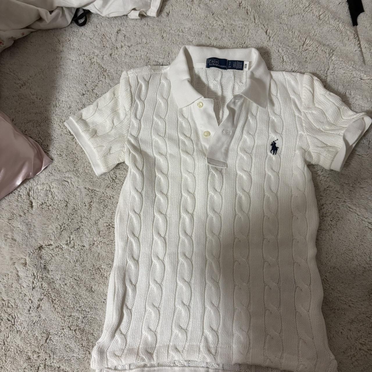Authentic White Polo Ralph Lauren polo shirt | Depop