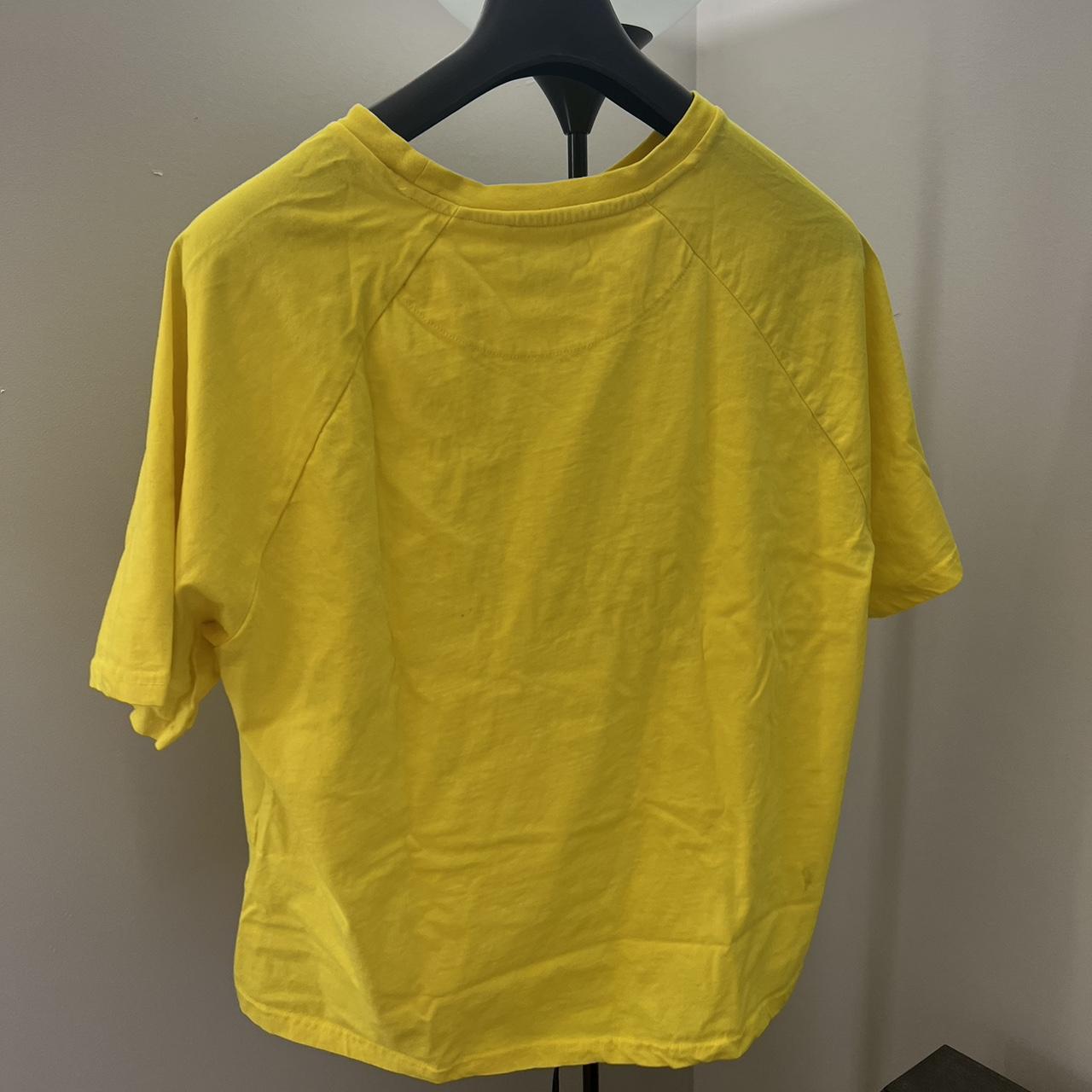 Boohooman Oversized Yellow Shirt Fits Like A Xl Cool Depop