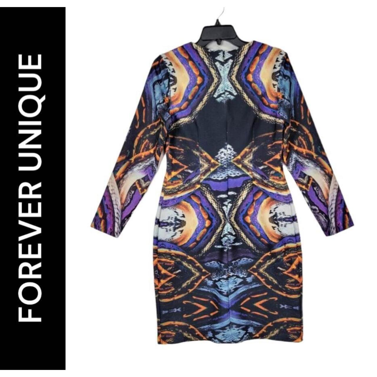 Forever Unique London Dress Size 10 Multicolor... - Depop