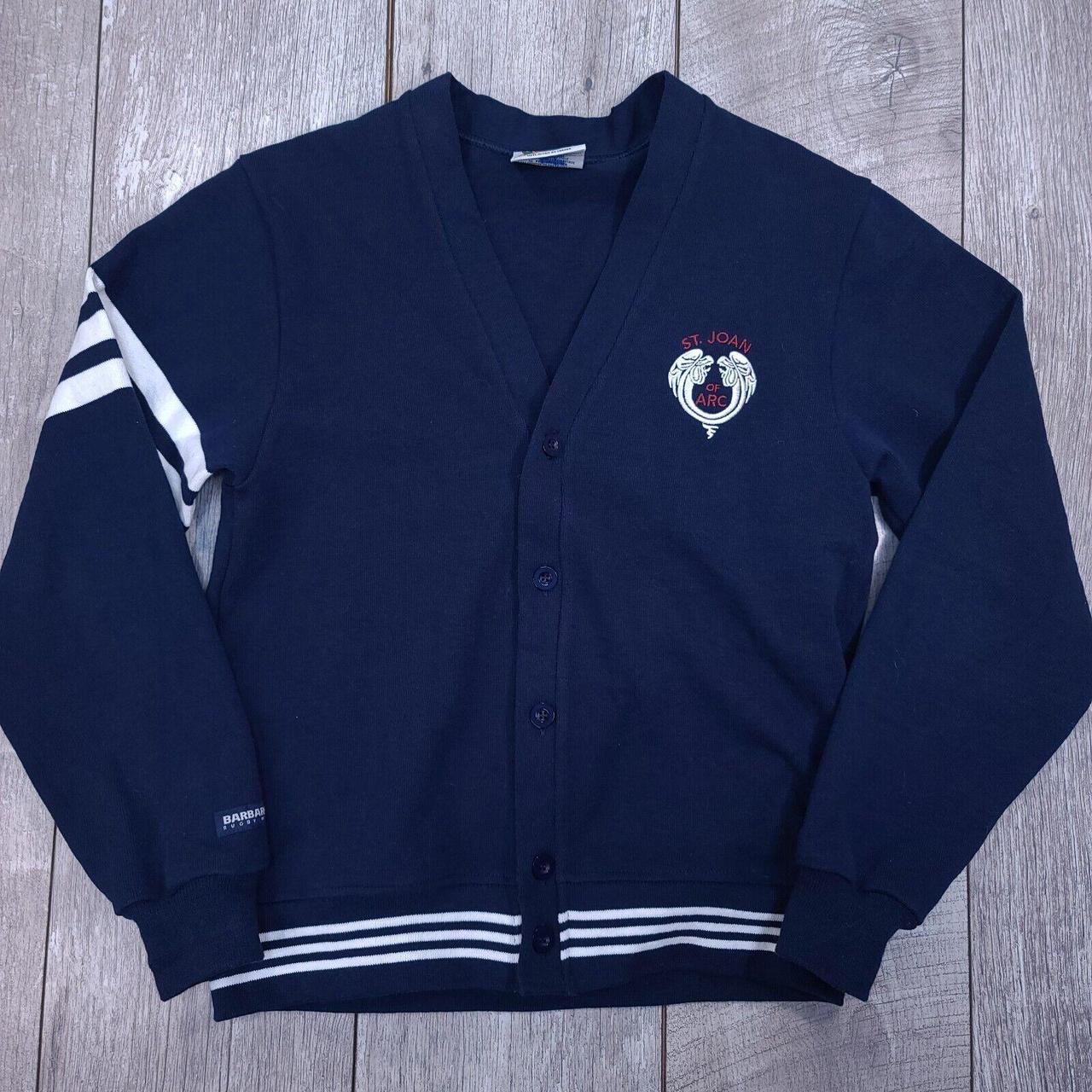 Barbarian Rugby Button Sweater Cardigan Mens Small... - Depop