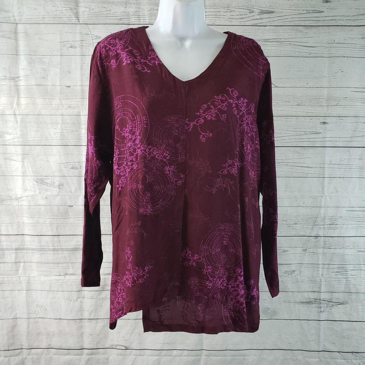 Endless Women's Purple and Burgundy | Depop