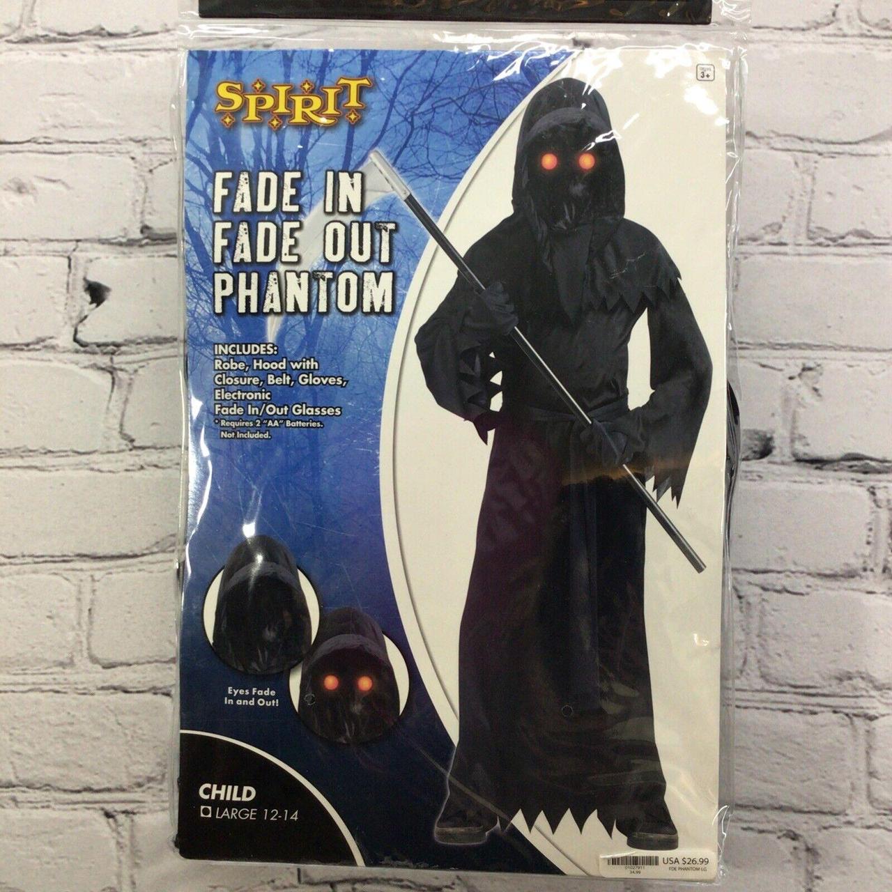Spirit Halloween Fade In Fade Out Phantom Costume... - Depop