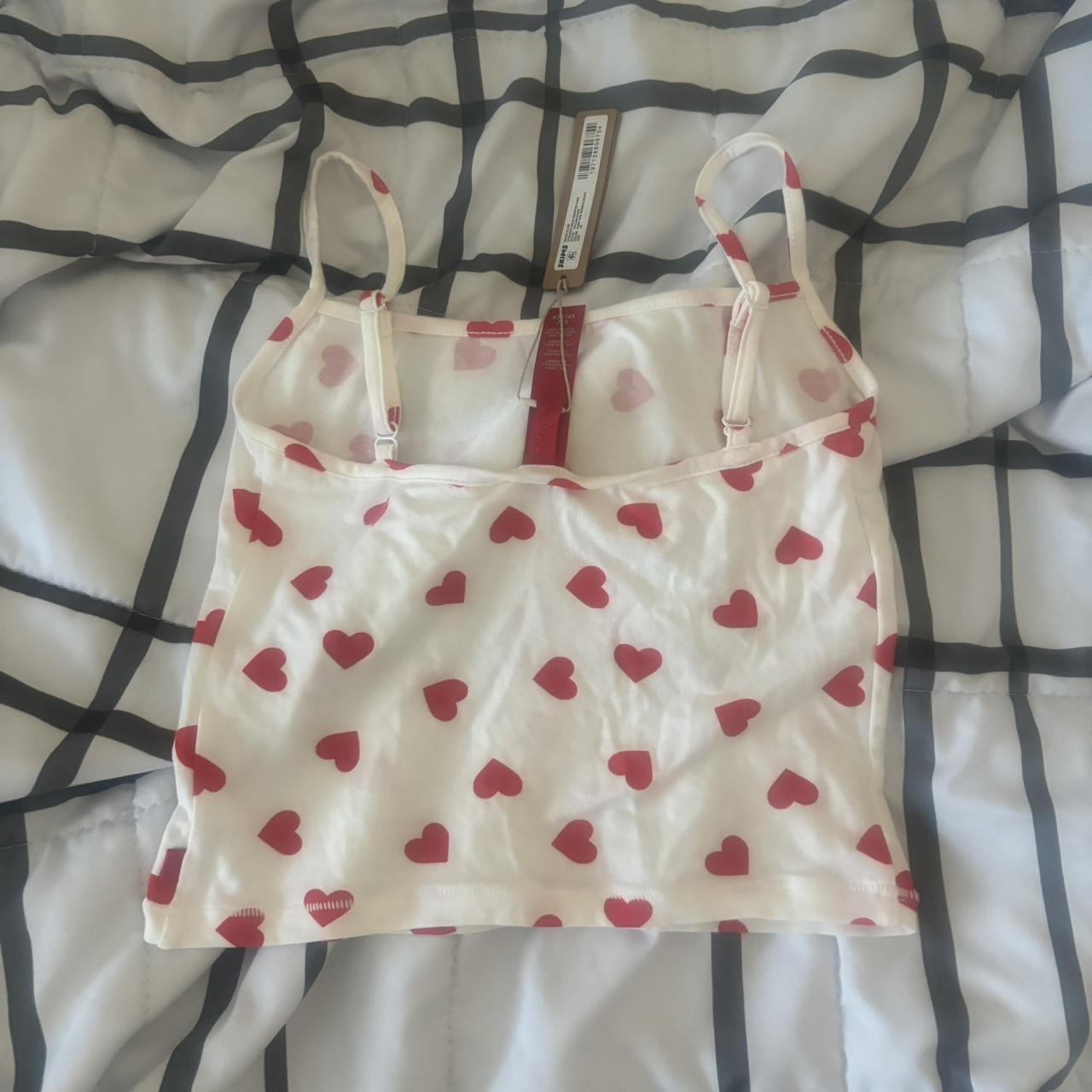 Skims Heart Tank (BRAND NEW WITH TAGS) | Depop