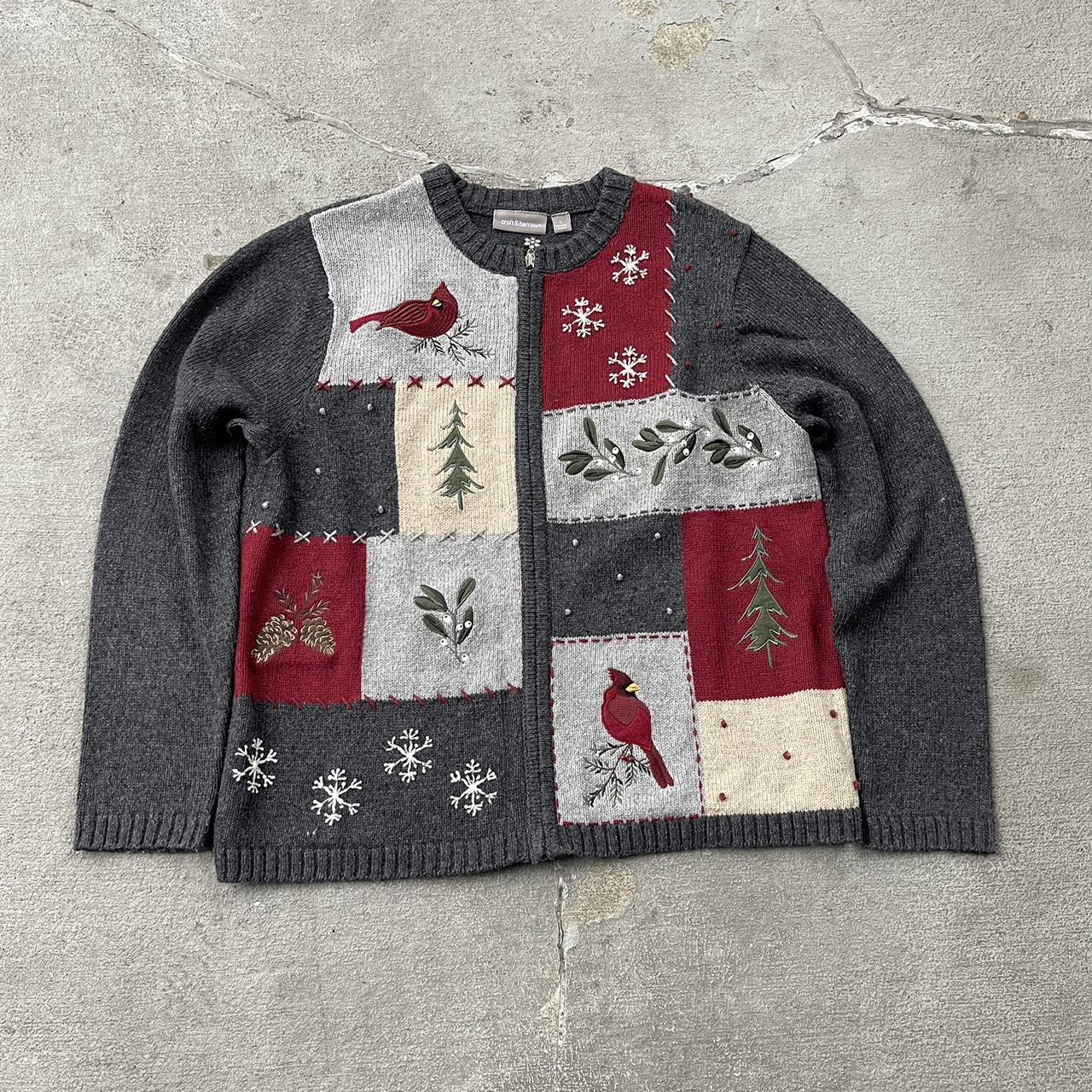 VINTAGE Bird Knitted Sweater •Great condition... - Depop
