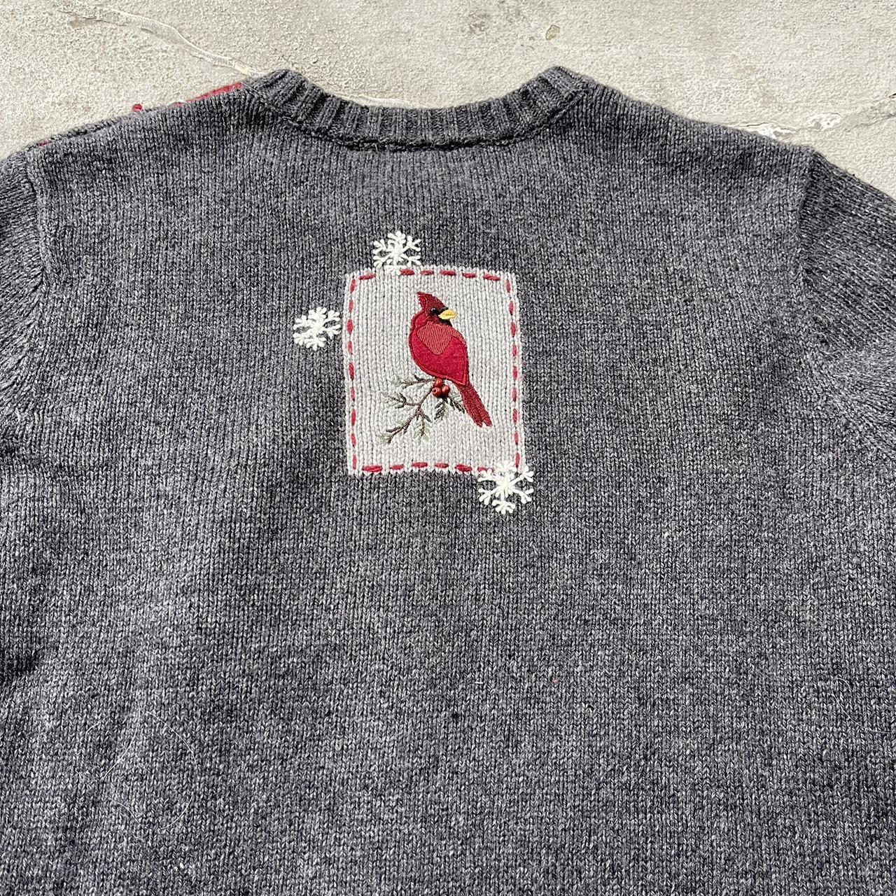 VINTAGE Bird Knitted Sweater •Great condition... - Depop