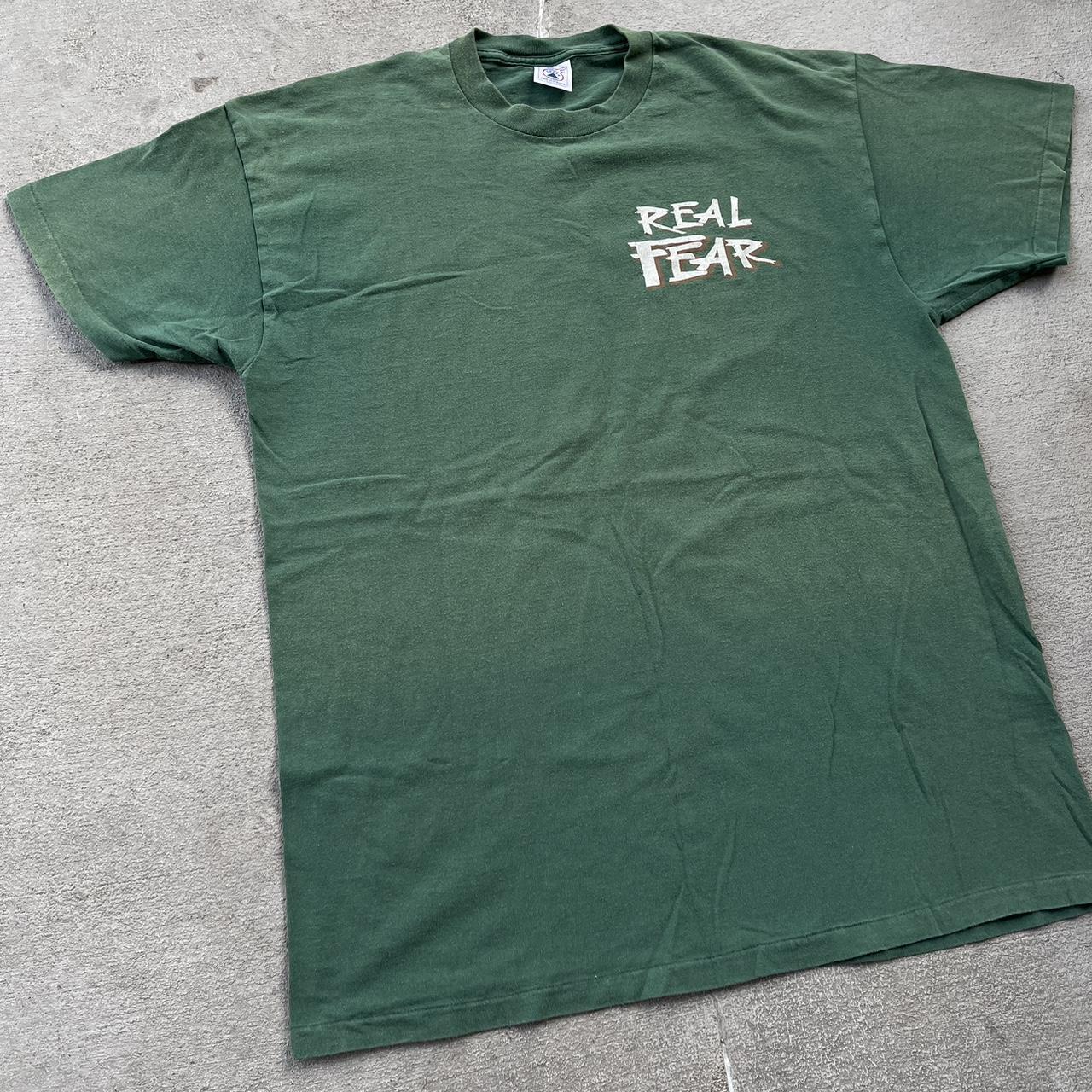 VINTAGE Real Fear Jesus Shirt •Great condition... - Depop