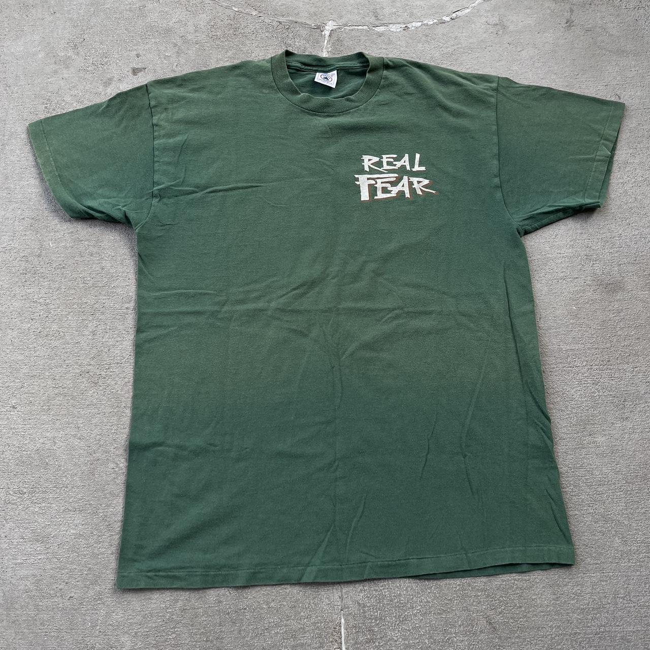 VINTAGE Real Fear Jesus Shirt •Great condition... - Depop