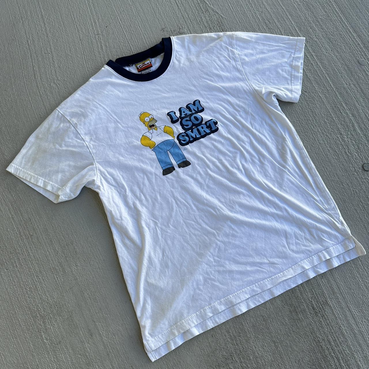 Bart Simpson “I Am So Smart” Simpsons Shirt •Used... - Depop