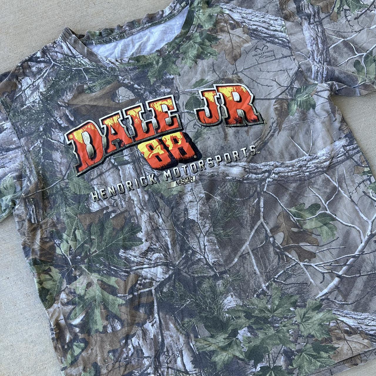 Vintage Real Tree Camouflage NASCAR Racing... - Depop