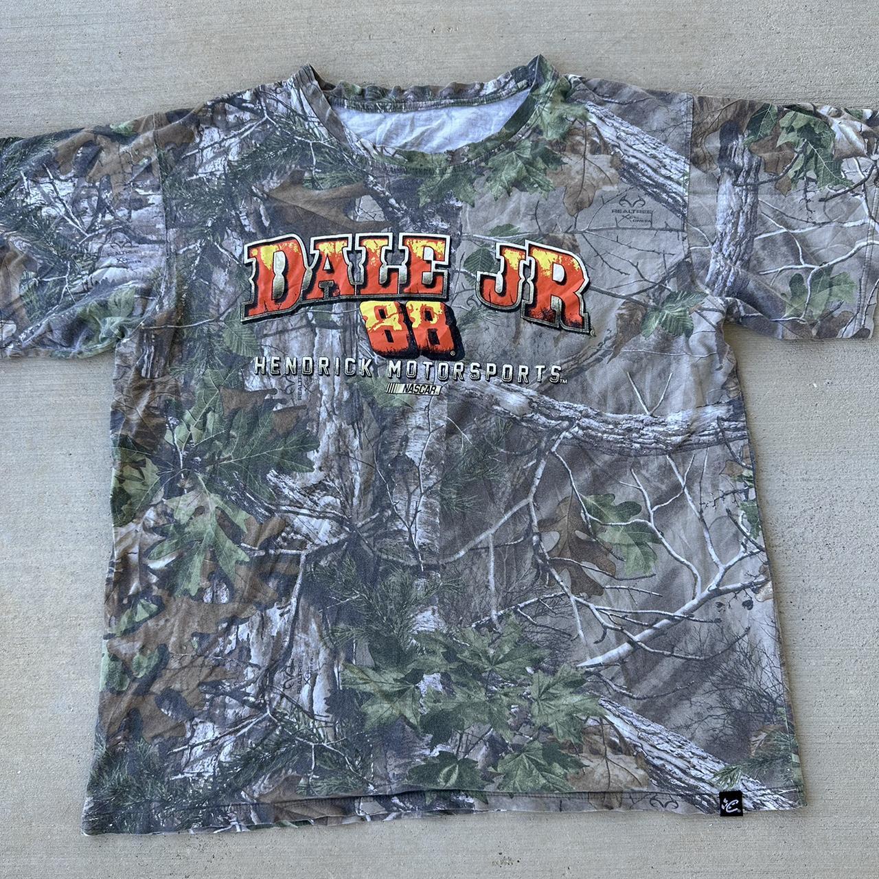 Vintage Real Tree Camouflage NASCAR Racing... - Depop