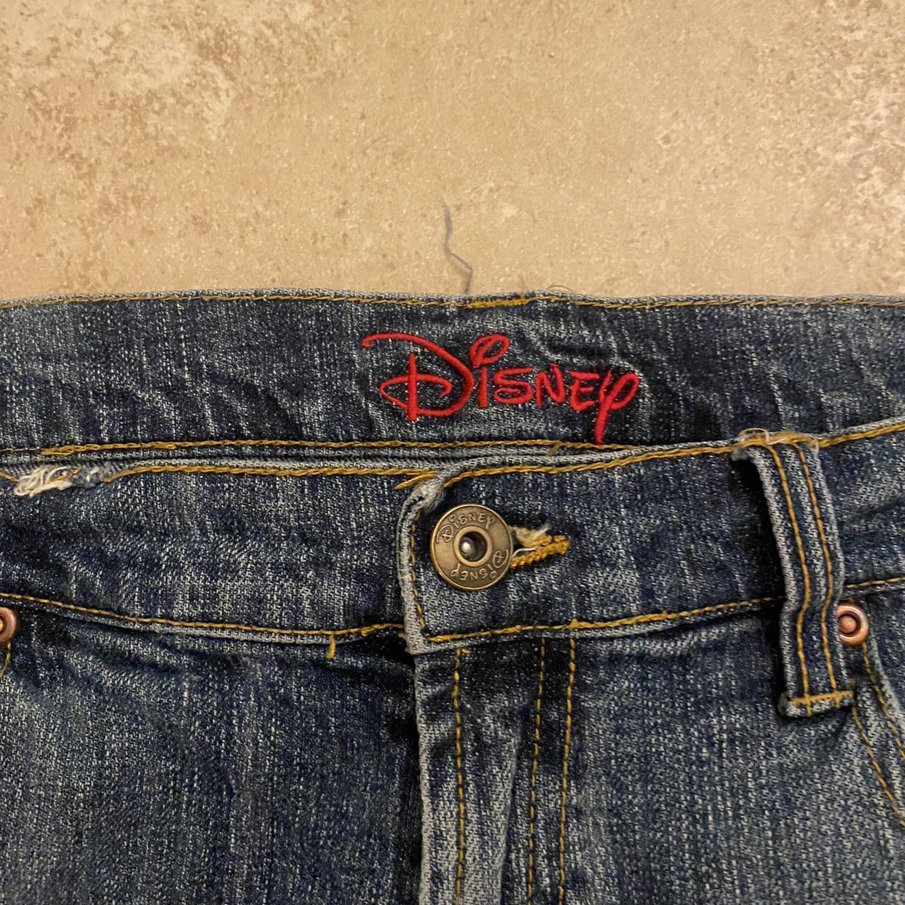 Disney Tinkerbell low rise jeans Fit 5’5 and... - Depop