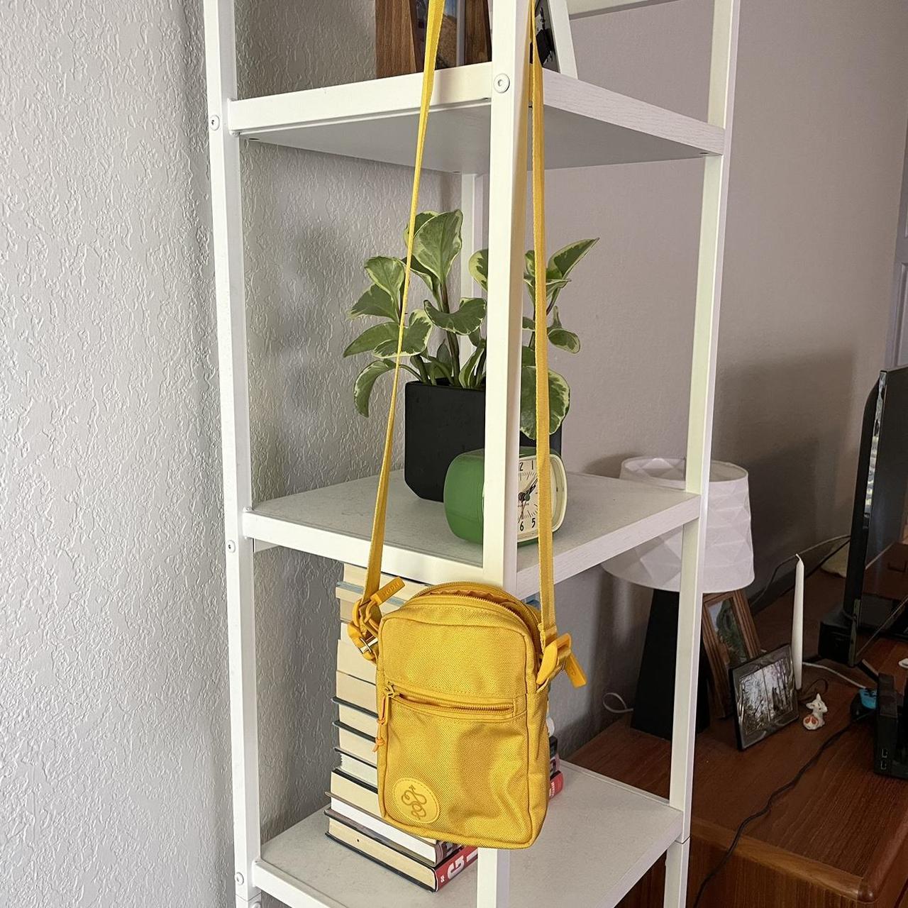 Yellow baboon to the moon sling crossbody bag. Only... - Depop