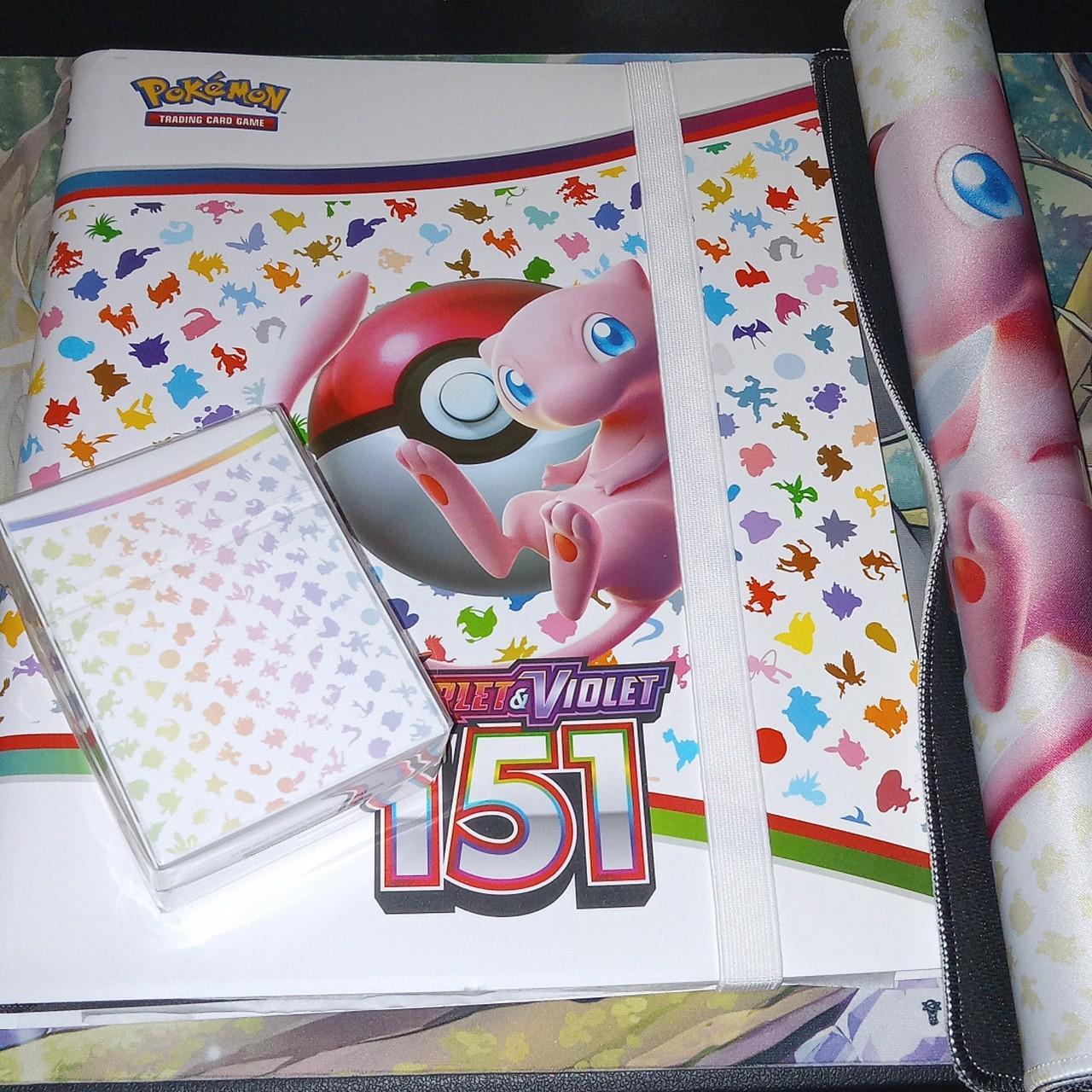 Pokemon 151 Binder,playmat & Deck Box Brand New - Depop