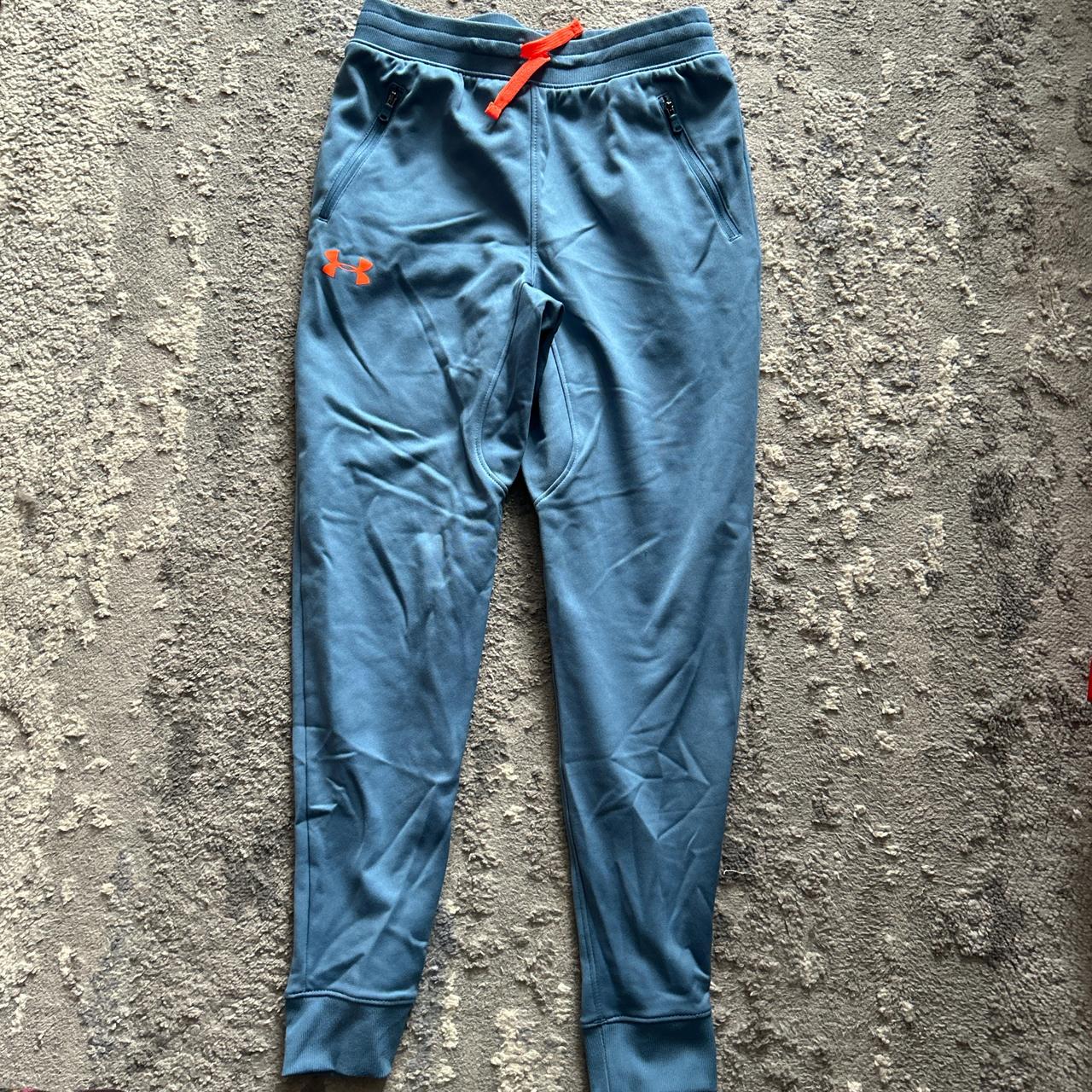 youth medium under armor sweatpants never