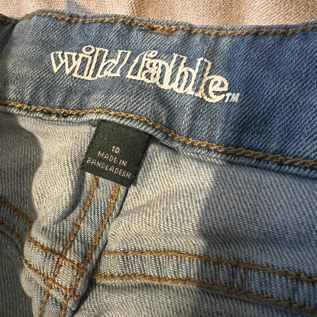 Wild fable denim light wash skirt - Depop