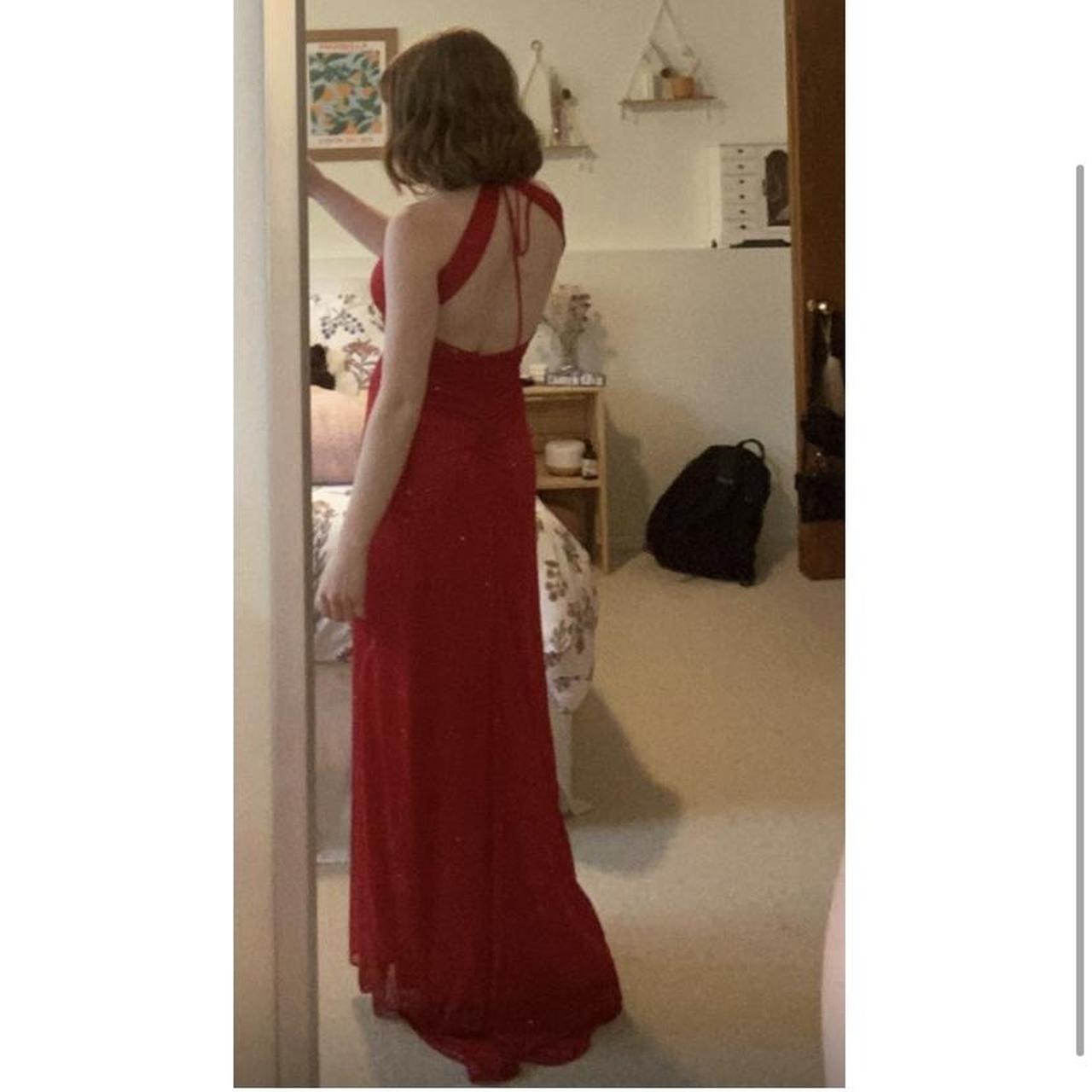 The prettiest most flattering 90/y2k prom dress/... - Depop