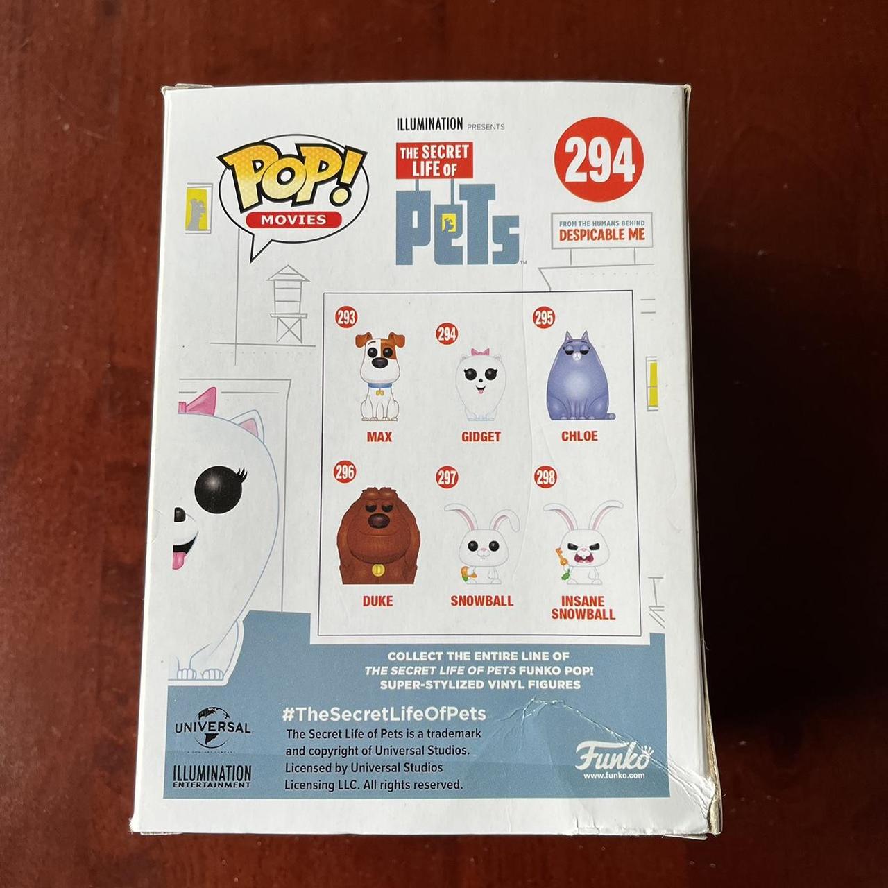 Funko Pop! The Secret Life of Pets Gidget 294 Pops... - Depop