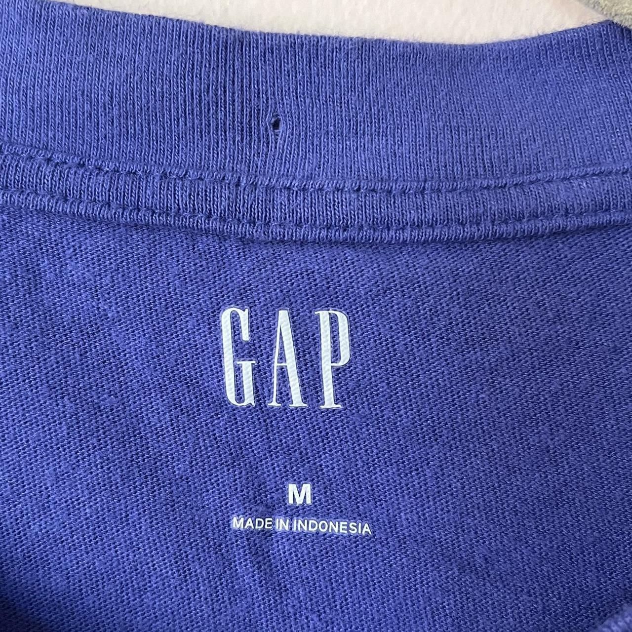 GAP Indigo color Has New York 1969 in... - Depop