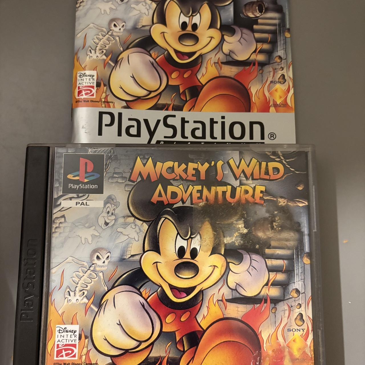 Mickey's Wild Adventure PS1 game #Disney #RetroGaming - Depop