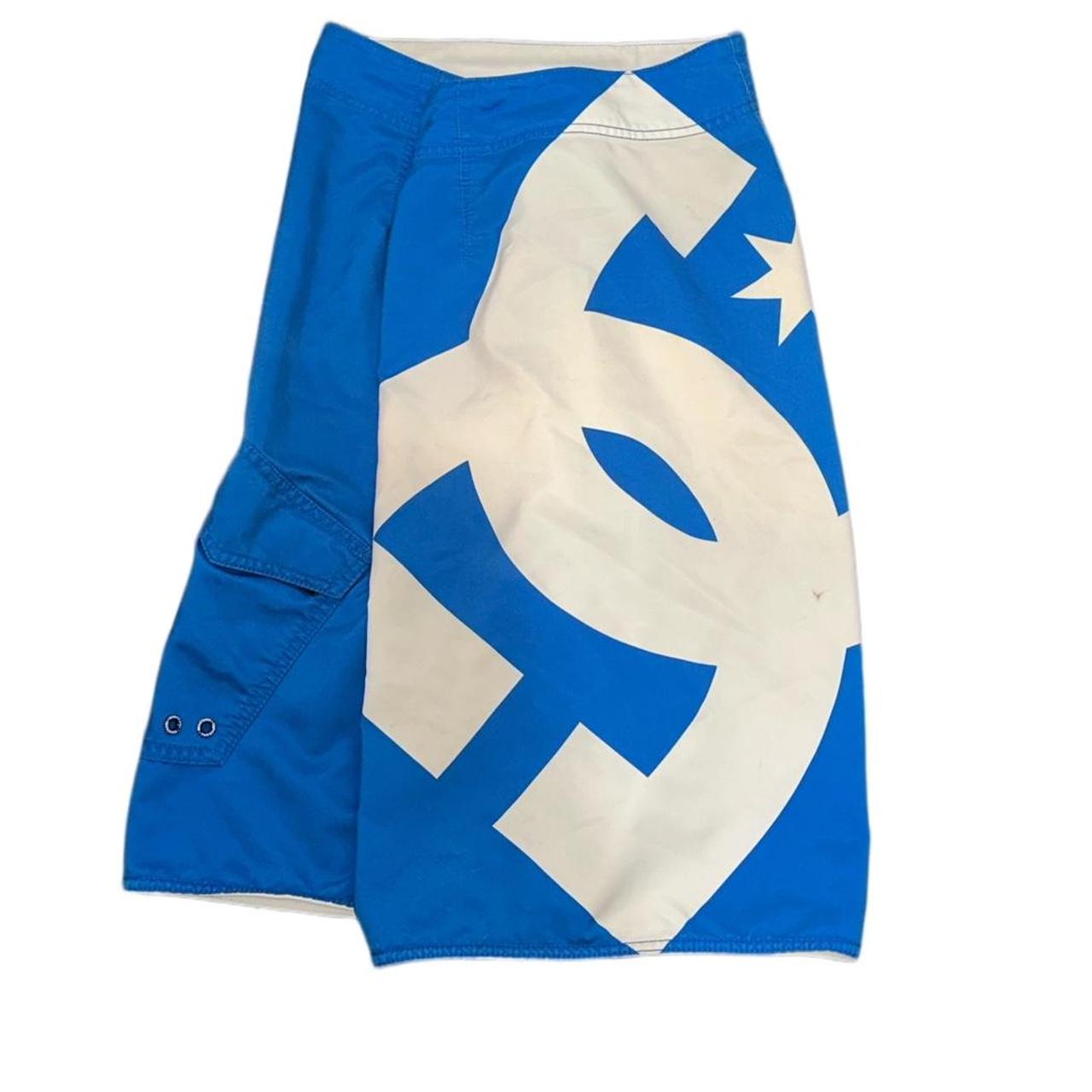 mens DC shorts swimsuit material measurements... - Depop