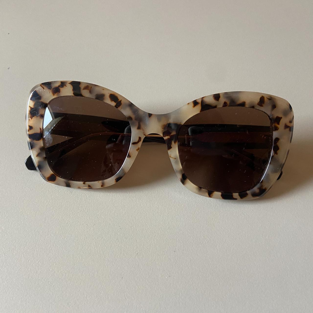Krewe Felicity Sunglasses Square cat-eye shaped... | Depop