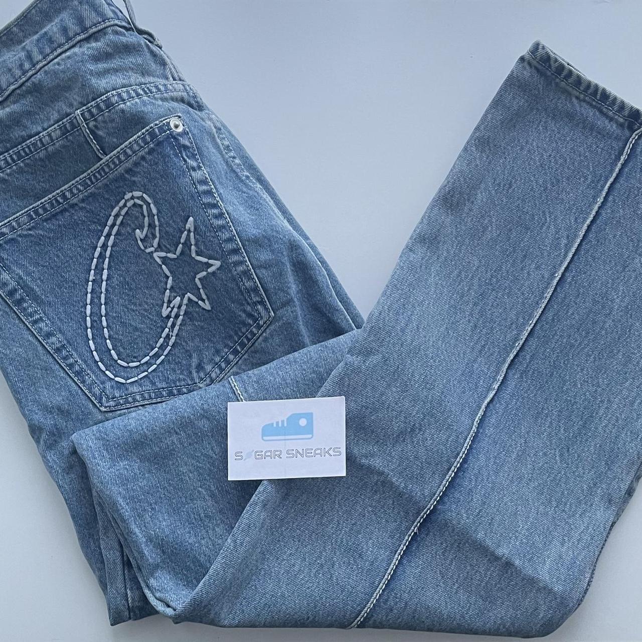 Corteiz Denim Jeans - Size M - Brand New - Depop