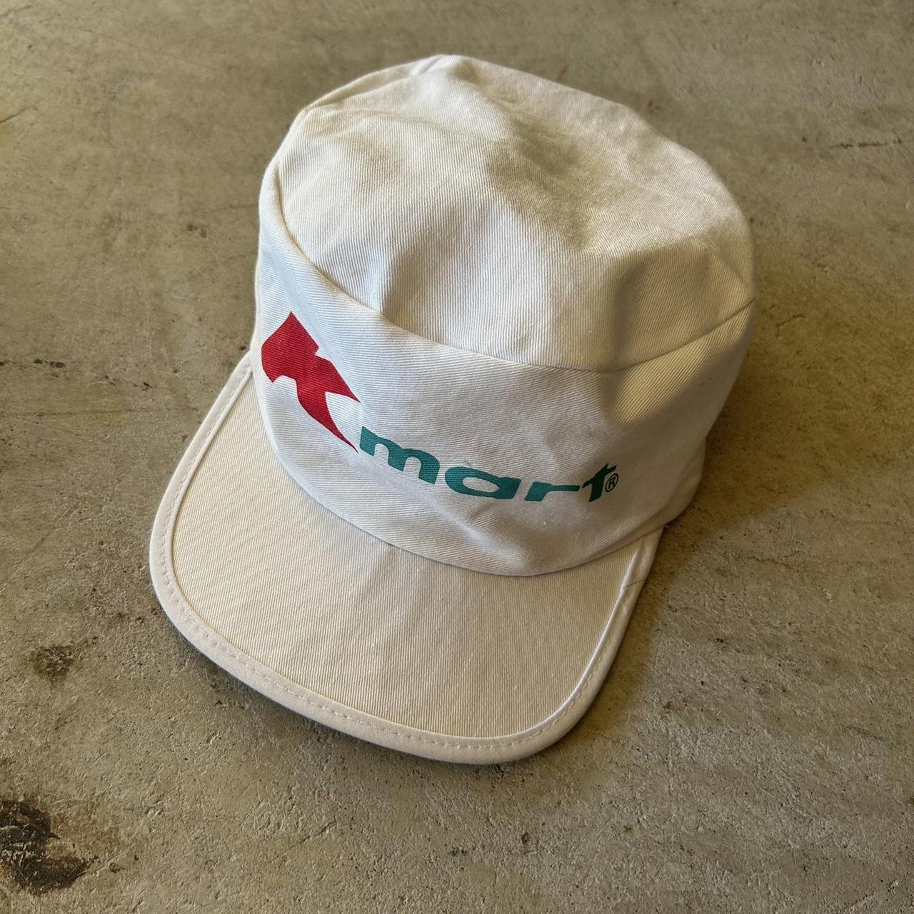 vintage 80s kmart uniform hat - one size fits all... - Depop