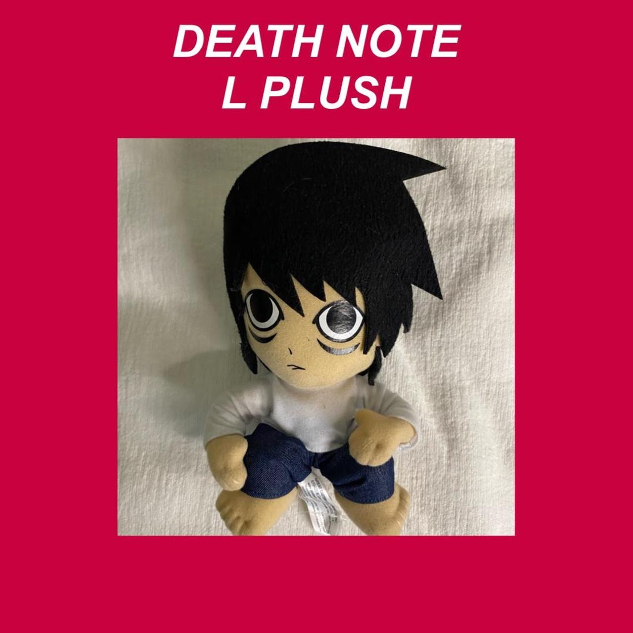 death note l lawliet plush got at a con, only been... - Depop