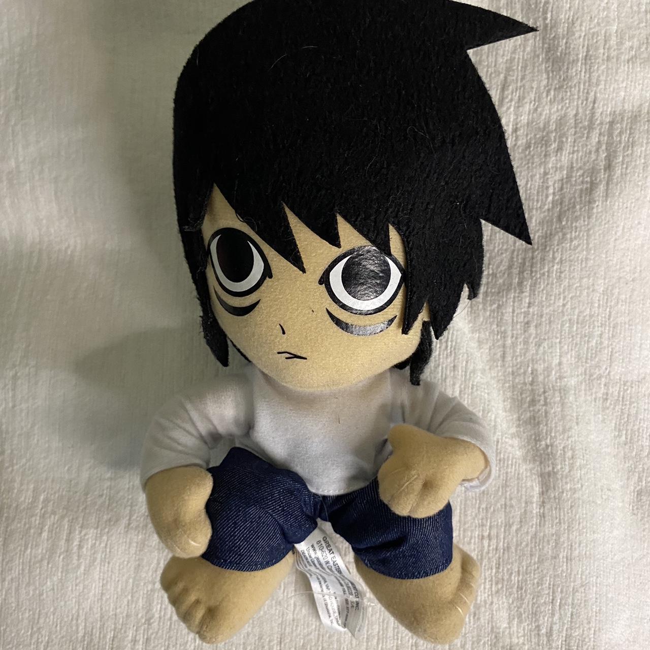 death note l lawliet plush got at a con, only been... - Depop