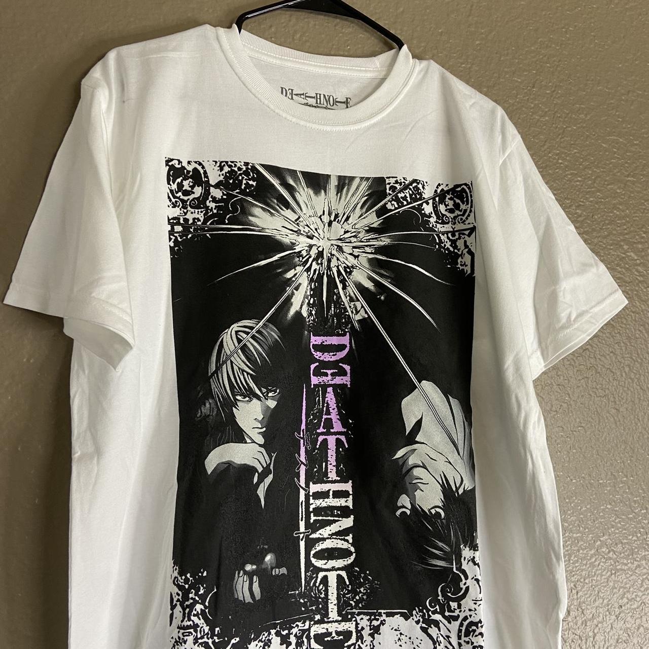 Death note Shirt Short Sleeve T-Shirt Without Tags... - Depop