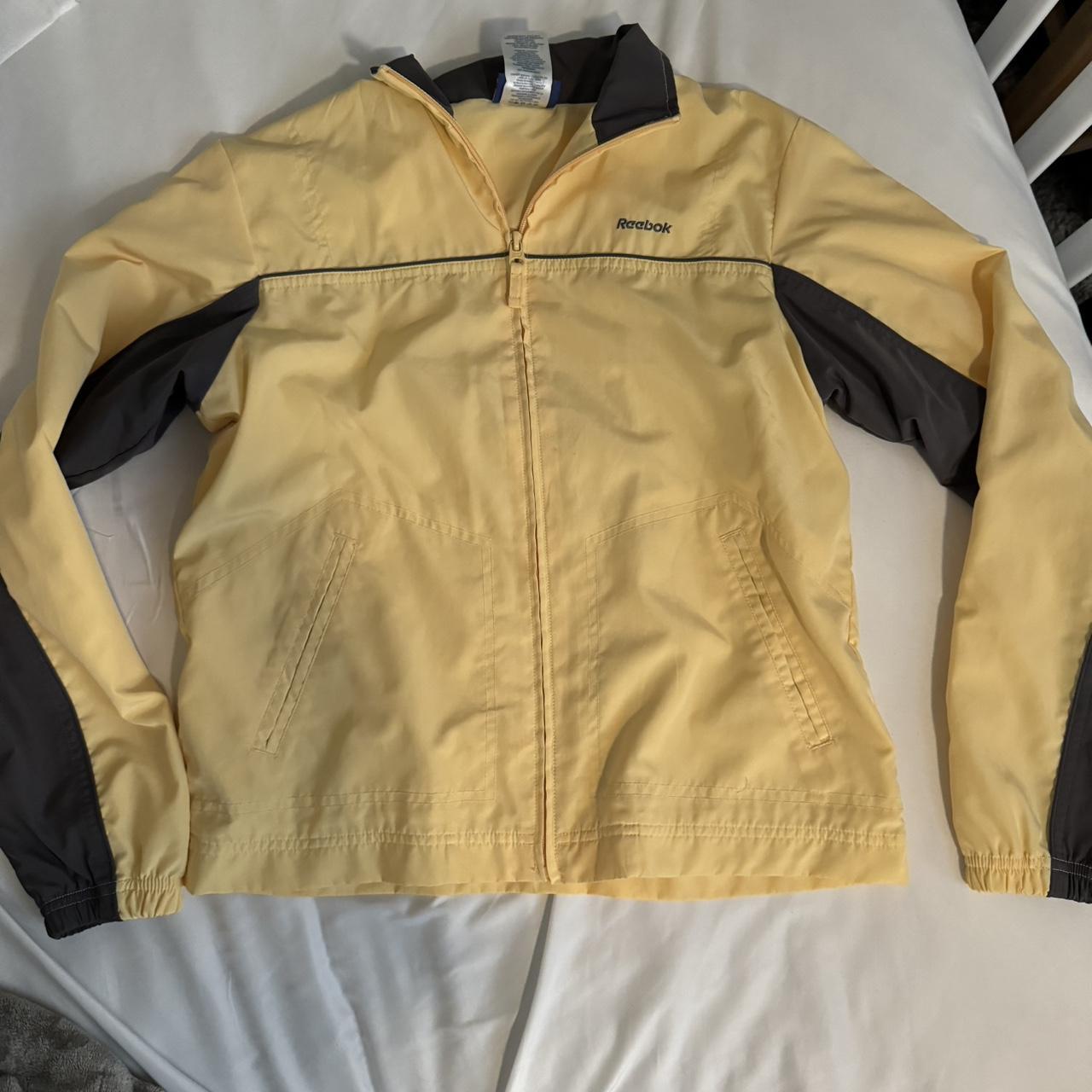Vintage Reebok light jacket Thrifted, lightweight - Depop