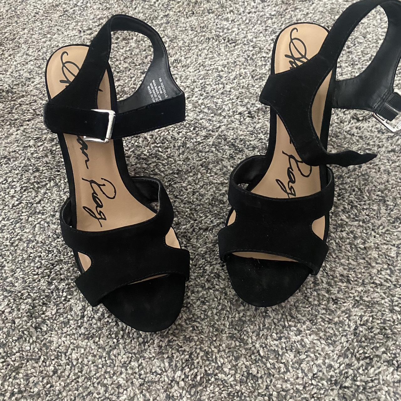 american rag rochelle wedges size 8 1/2 - Depop