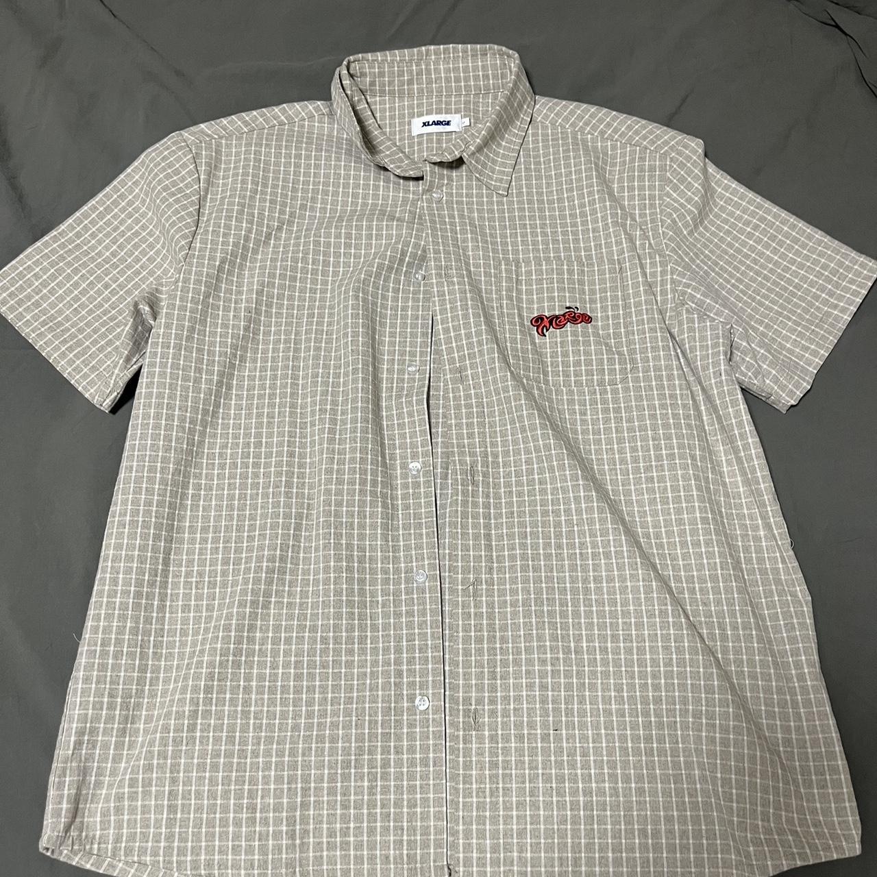 X-Large button up Worn once, in perfect condition - Depop