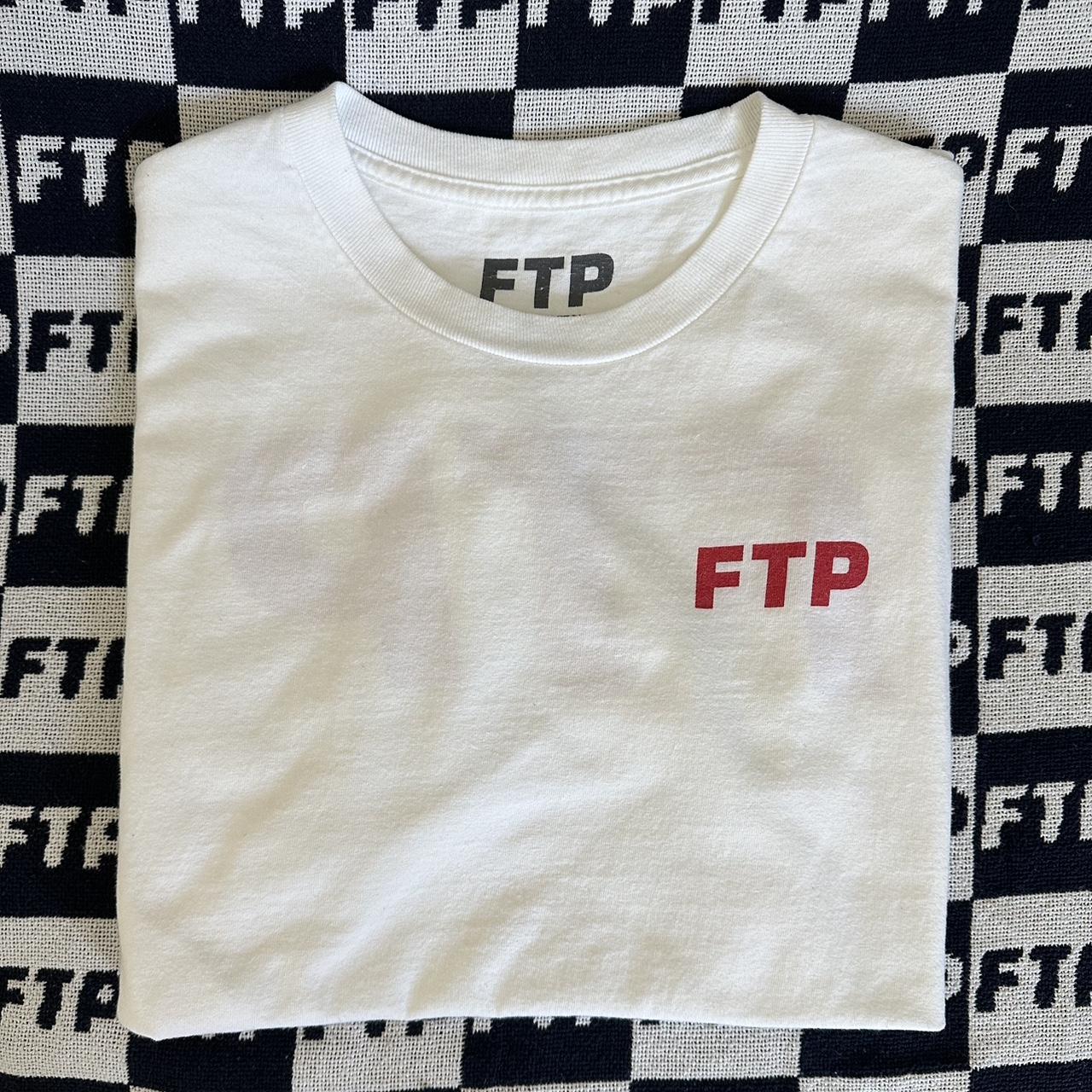 FTP RED LOGO TEE RELEASED: 2015 SIZE:... - Depop