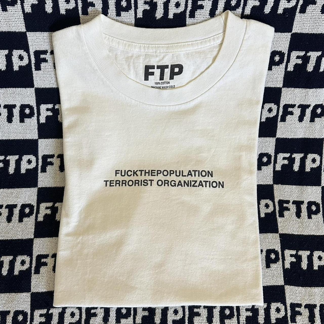 FTP TERRORIST ORGANIZATION TEE RELEASED: 2015 SIZE:... - Depop