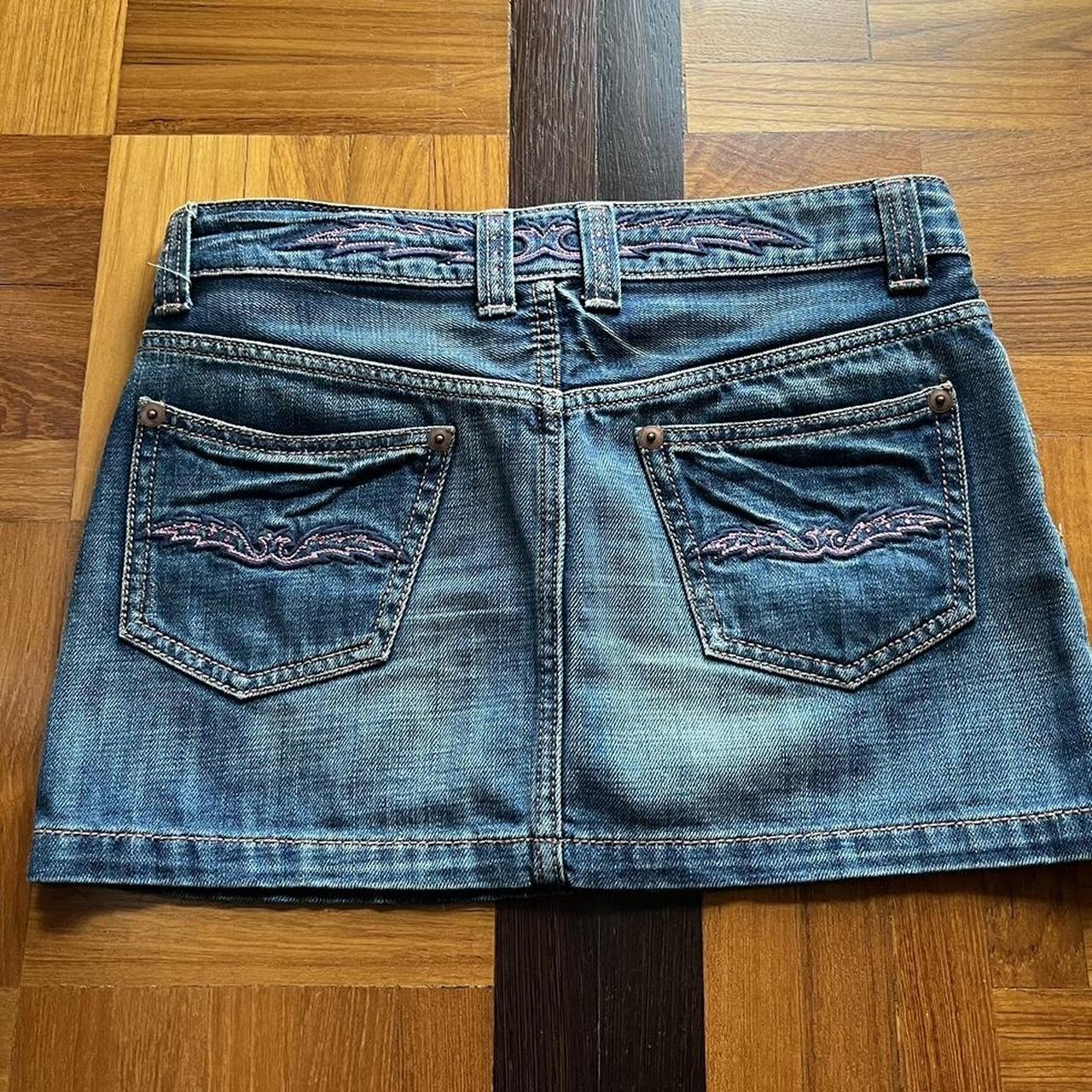 Zara Women's Blue Skirt | Depop