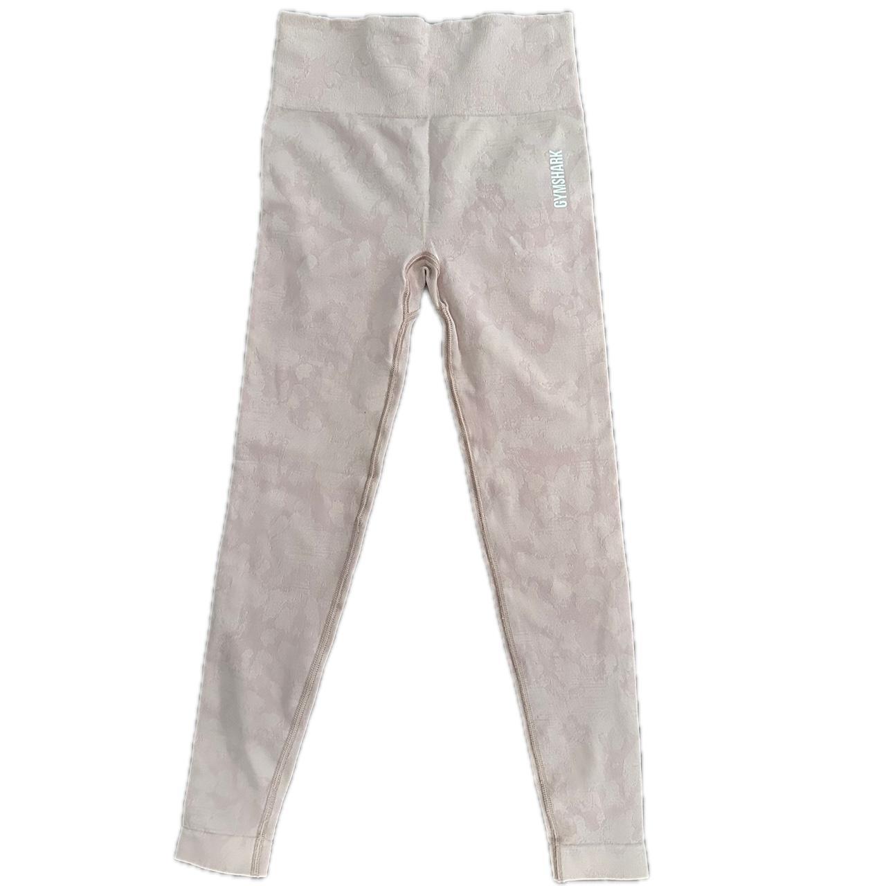 Brand new light pink gym shark tights. Never worn. - Depop