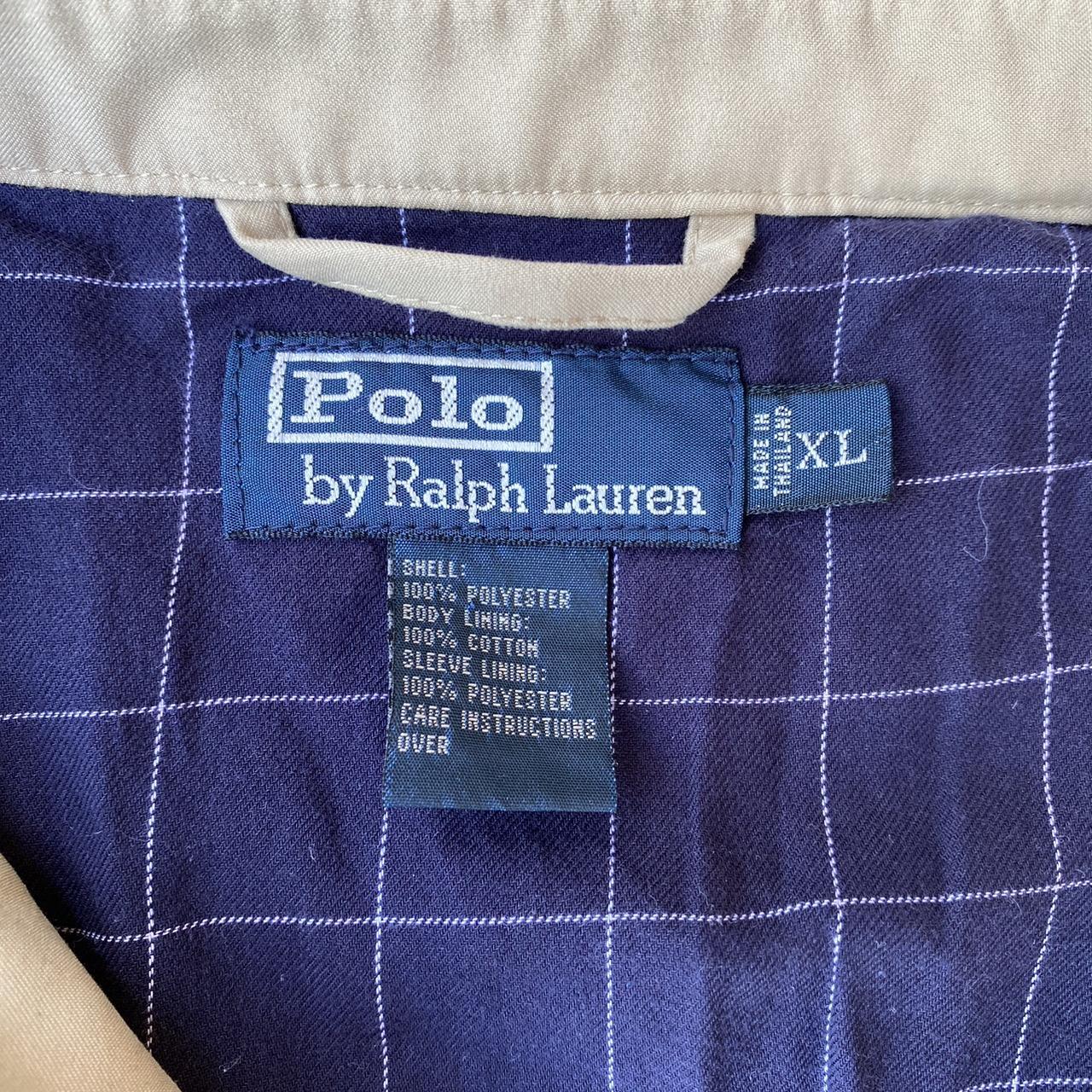 Polo Ralph Lauren Men's Cream and Tan Jacket | Depop