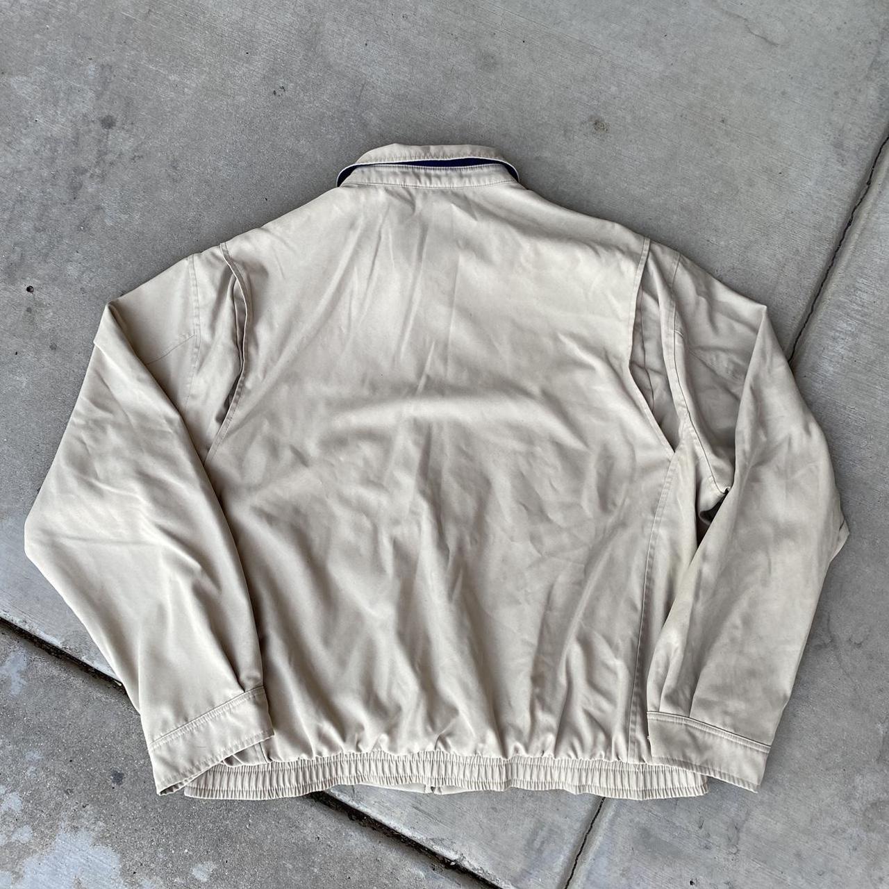 Polo Ralph Lauren Men's Cream and Tan Jacket | Depop